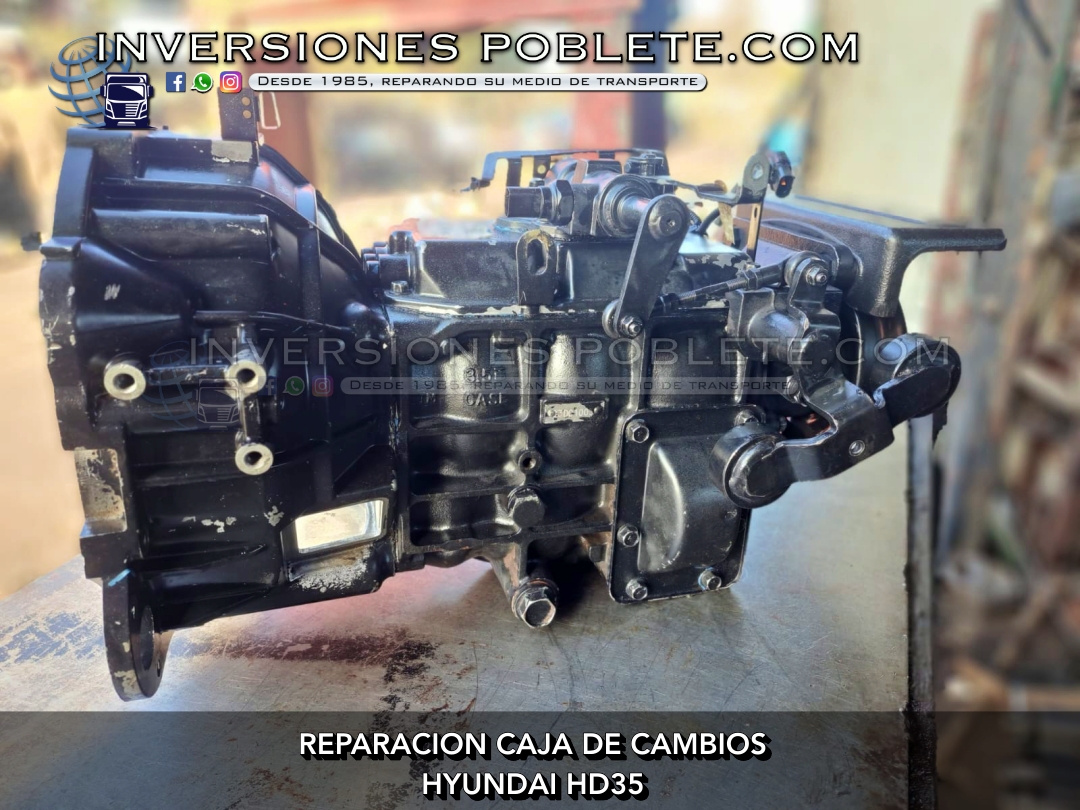 Reparación Caja de Cambios Hyundai HD35 - Desarmaduria de Camiones y Buses